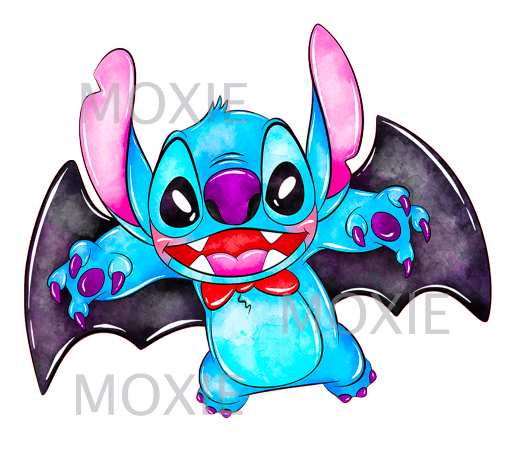 Stitch Bat Decal & Acrylic Blank COMBO – Moxie Vinyls