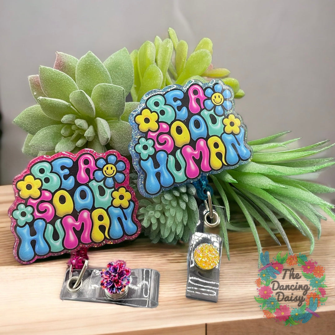 Be A Good Human Decal & Acrylic Blank COMBO – Moxie Vinyls