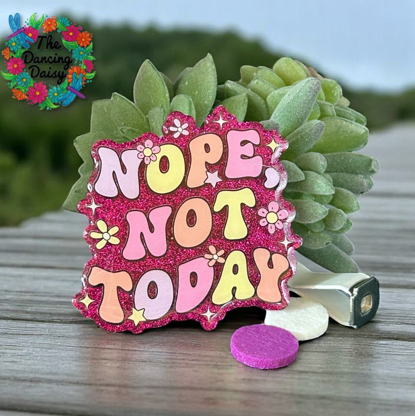 Nope Not Today Decal & Acrylic Blank COMBO – Moxie Vinyls
