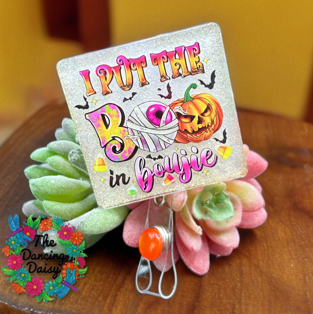 I Put The Boo in Boujie UV DTF Decal – Moxie Vinyls