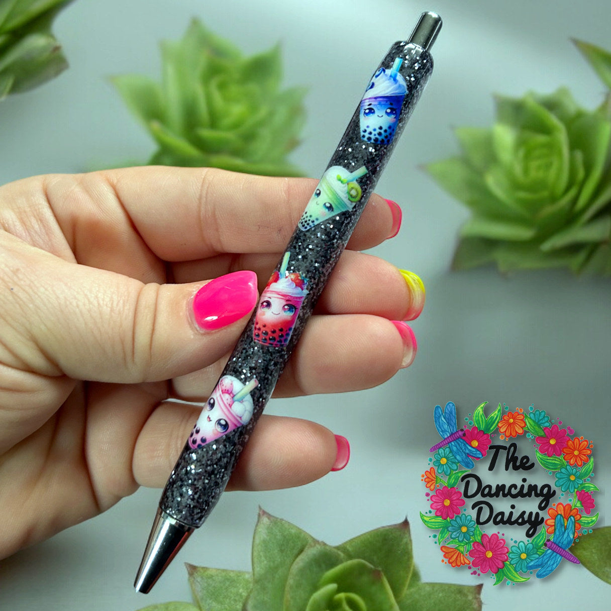 Boba Tea Pen Wrap UV DTF – Moxie Vinyls