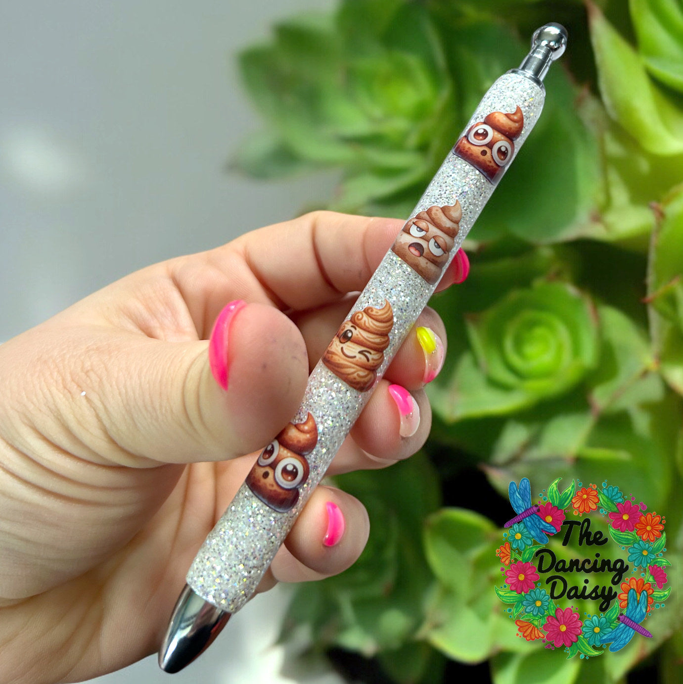 Poop Emoji Pen Wrap UV DTF – Moxie Vinyls