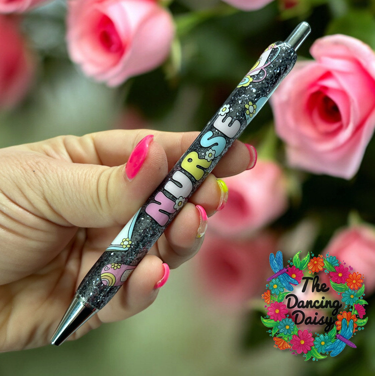 Groovy Nurse Pen Wrap UV DTF – Moxie Vinyls