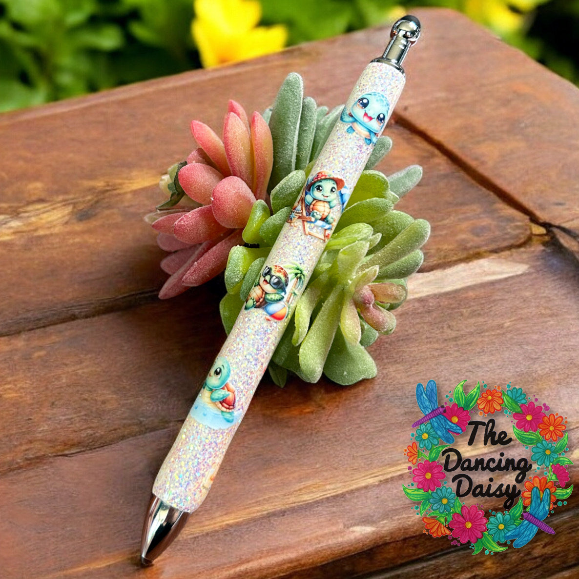Beach Turtles Pen Wrap UV DTF – Moxie Vinyls