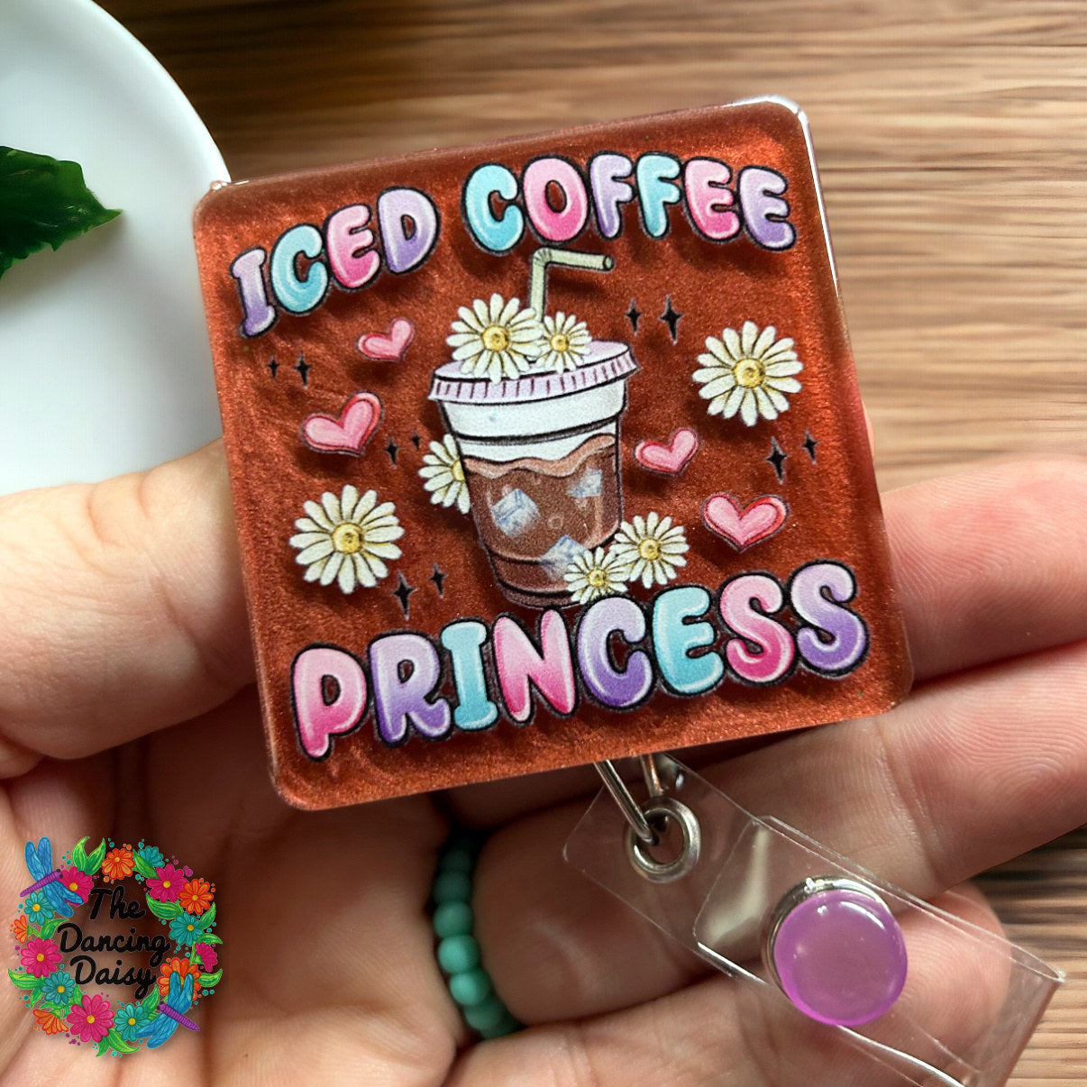 Iced Coffee Princess UV DTF – Moxie Vinyls