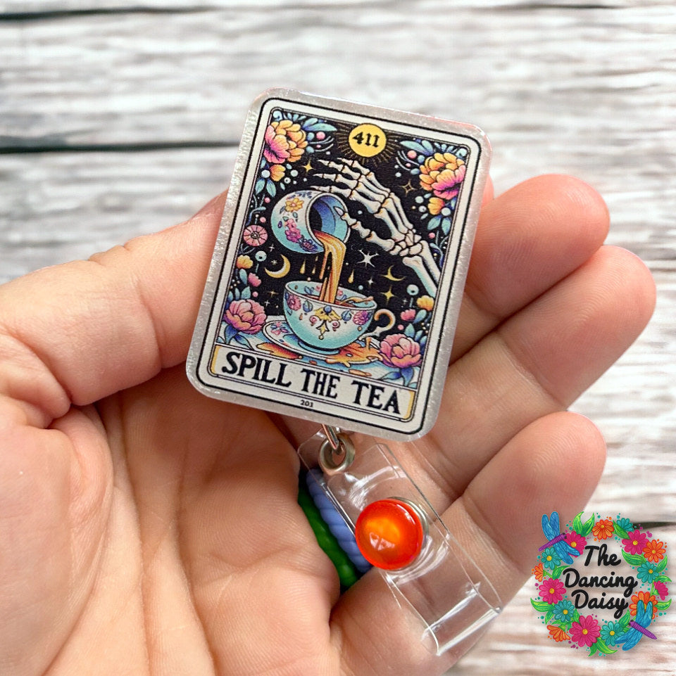 Tarot Spill the Tea UV DTF – Moxie Vinyls