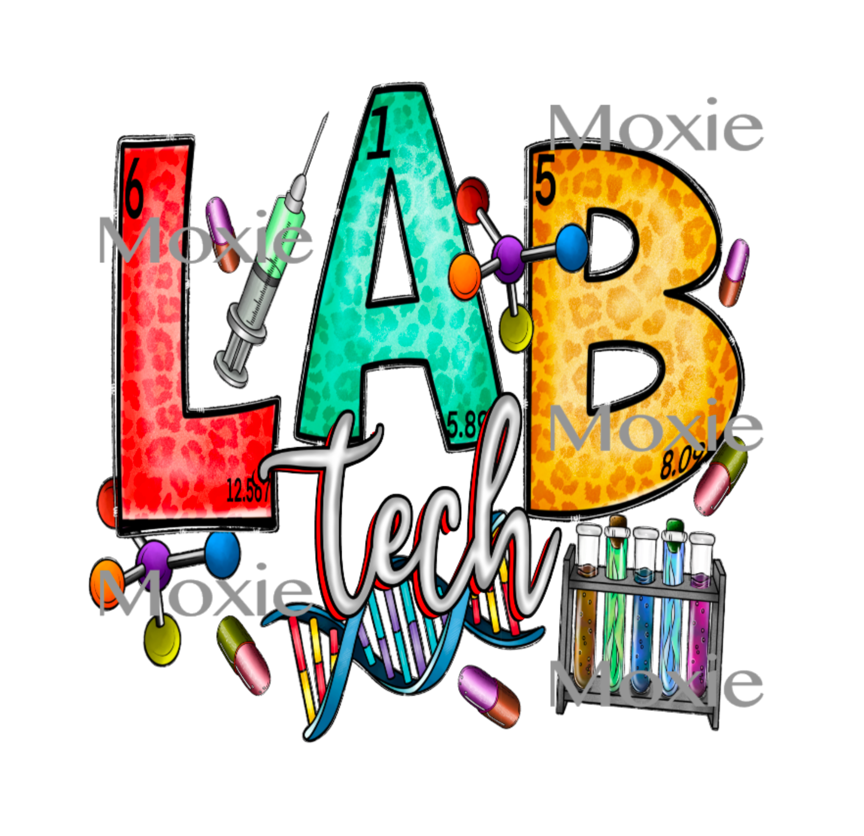 Lab Tech UV DTF Transfer – Moxie Vinyls