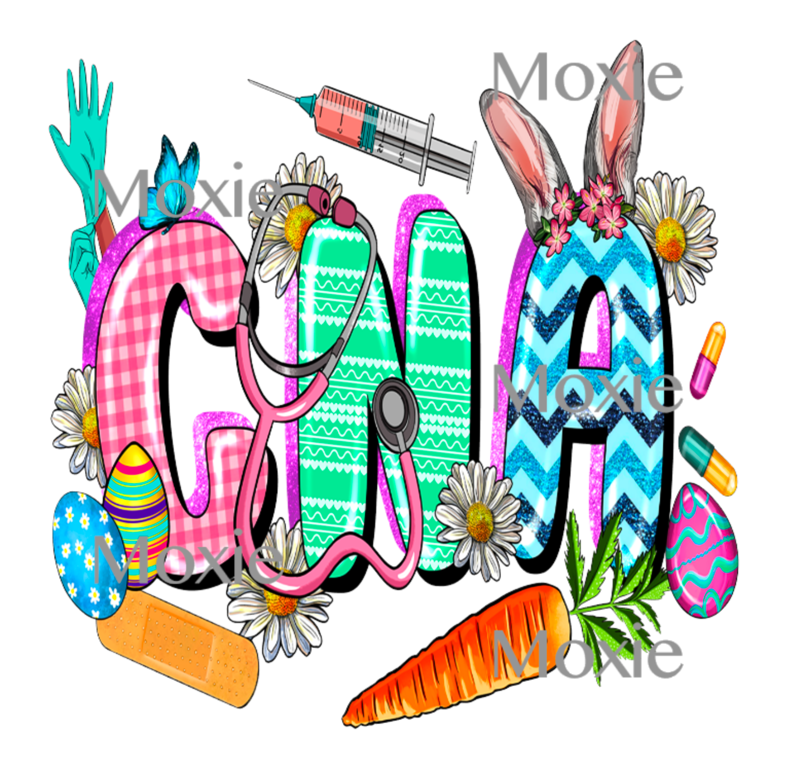 Easter CNA - UV DTF – Moxie Vinyls