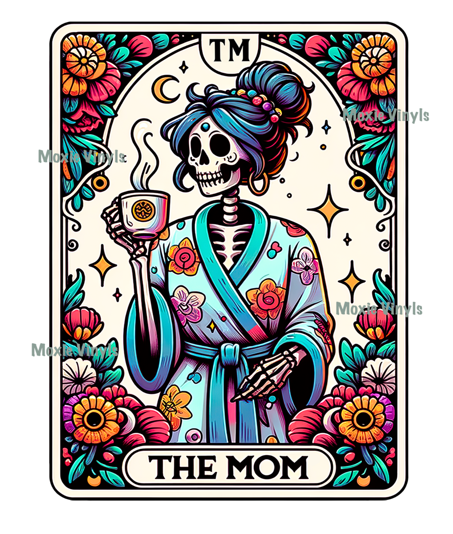 Tarot The Mom UV DTF – Moxie Vinyls