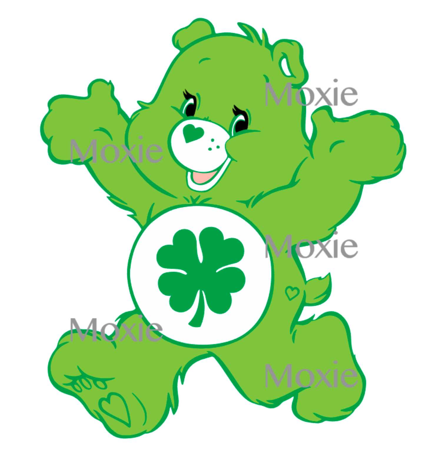 Care Bear Green Decal & Acrylic Blank COMBO – Moxie Vinyls