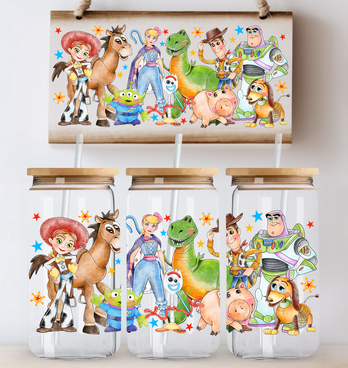 Toy Story Glass Wrap – Moxie Vinyls