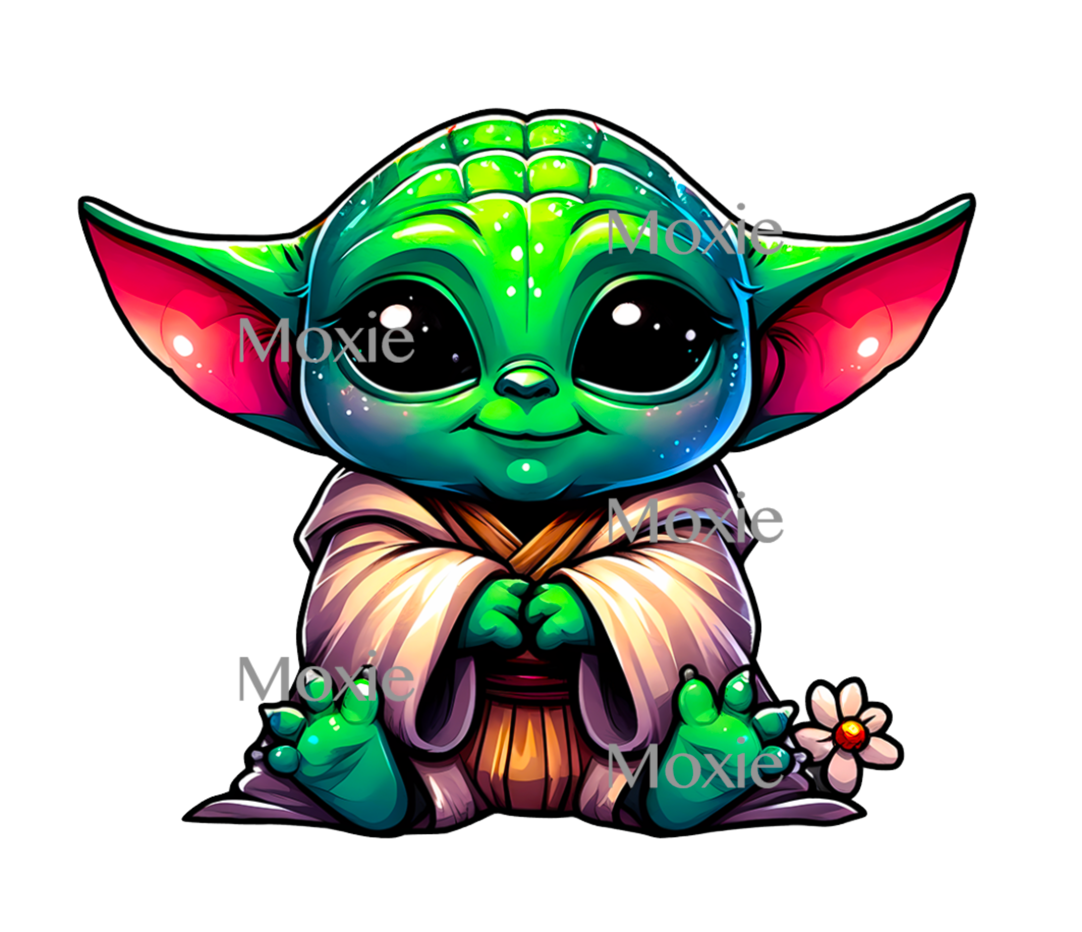 Cute Baby Alien Decal & Acrylic Blank COMBO – Moxie Vinyls