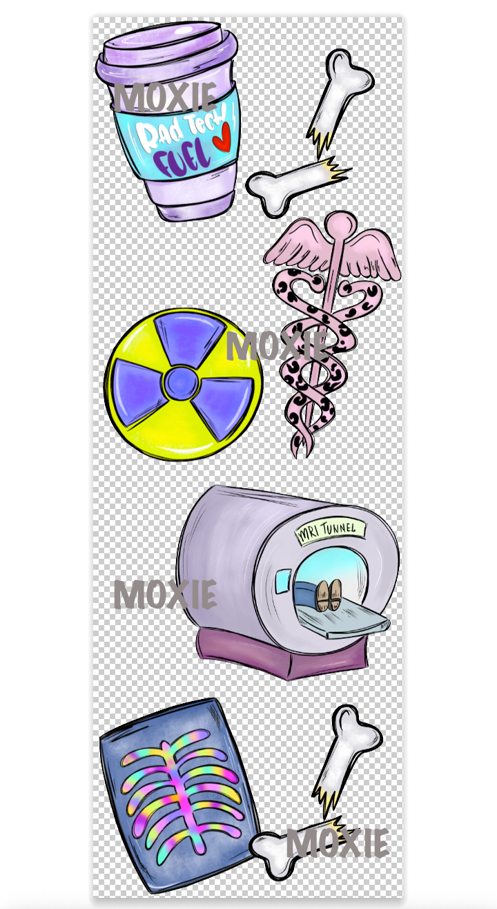 Radiology Pen Wrap UV DTF – Moxie Vinyls