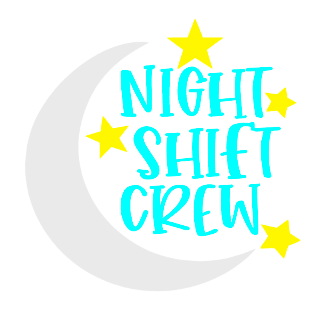 Night Shift Crew DECAL – Moxie Vinyls