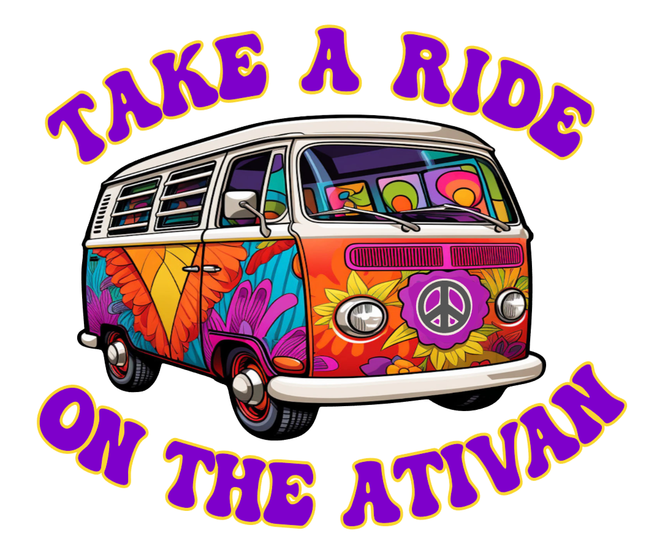 Take A Ride On The Ativan Decal & Acrylic Blank COMBO – Moxie Vinyls