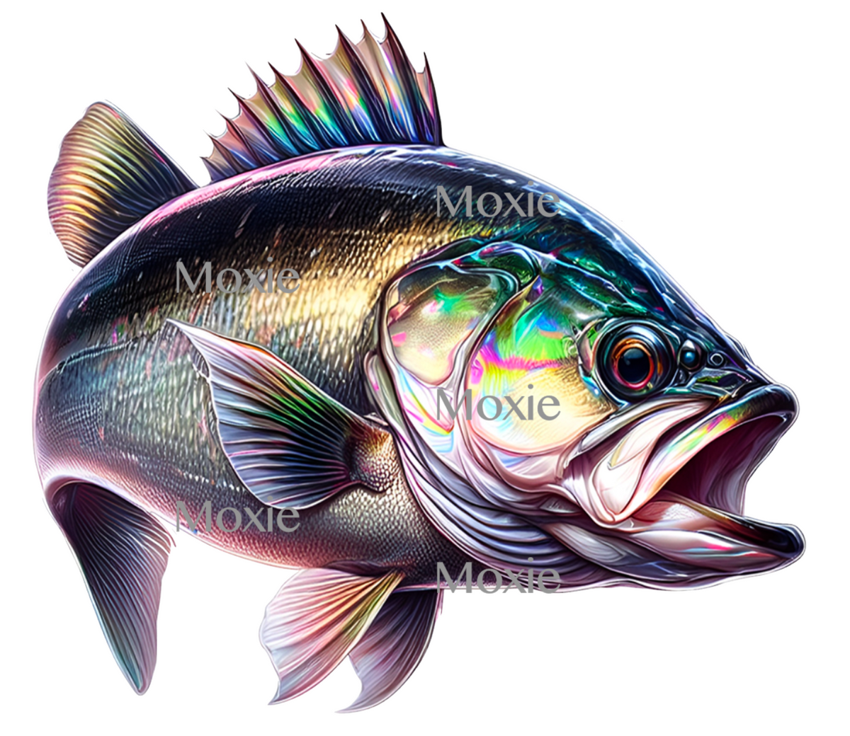 Bass Fish Decal & Acrylic Blank COMBO – Moxie Vinyls