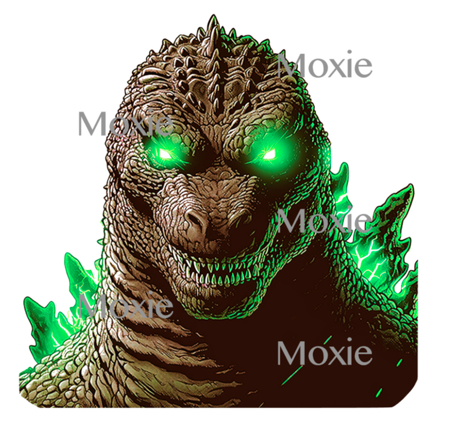 Godzilla Decal & Acrylic Blank COMBO – Moxie Vinyls