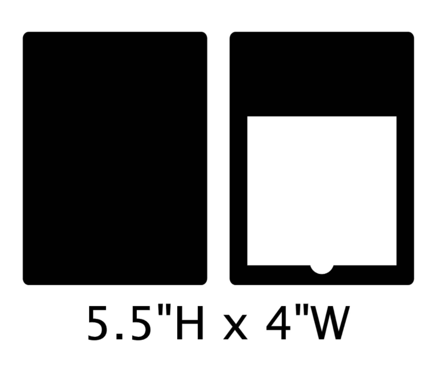 Sticky Note Holder Acrylic Blanks – Moxie Vinyls