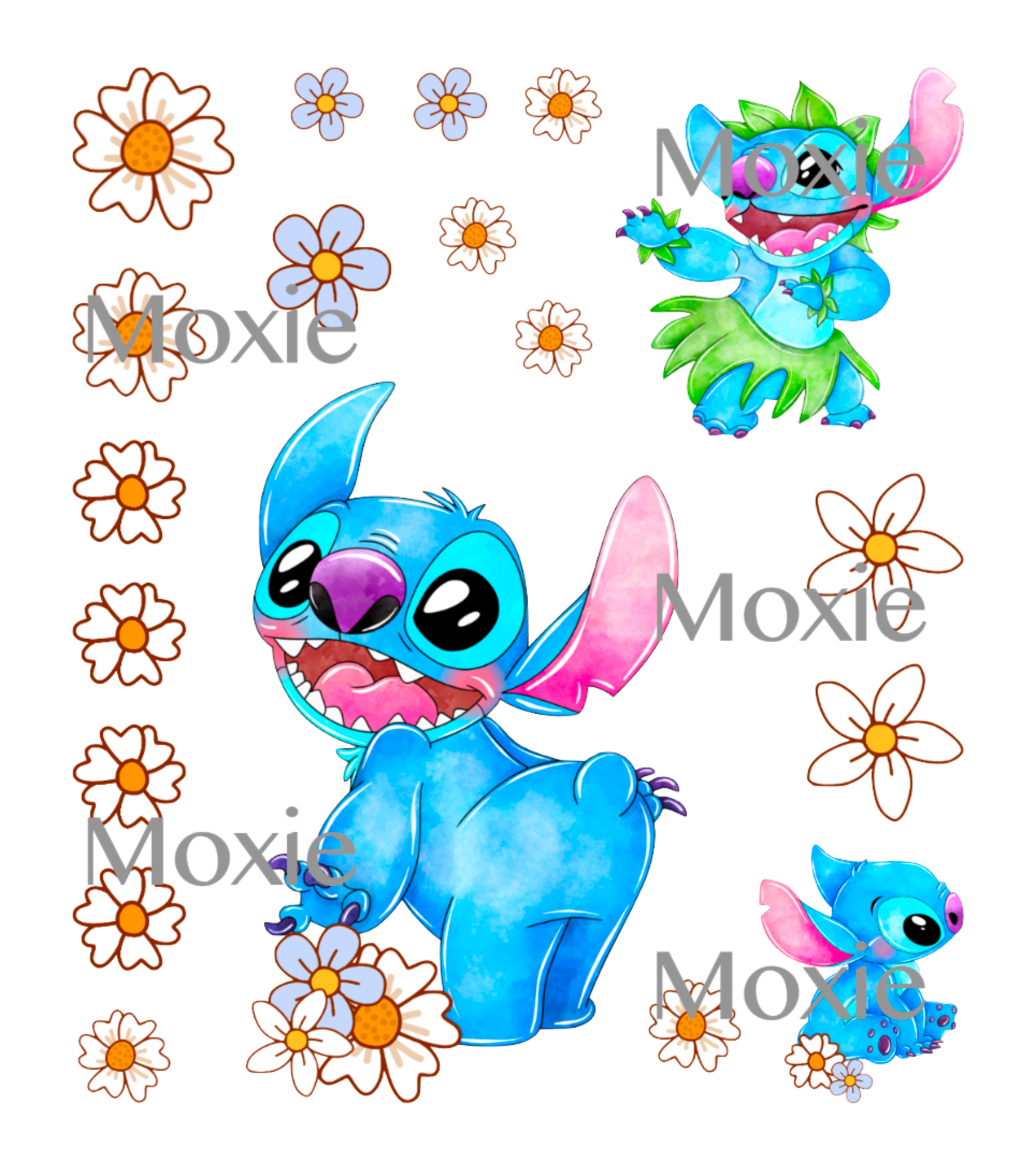 Stitch Elements Sheet UV DTF – Moxie Vinyls