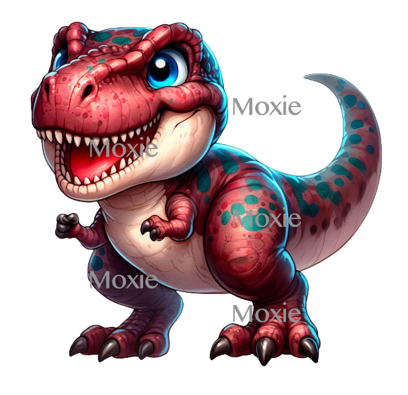 T Rex Decal & Acrylic Blank COMBO – Moxie Vinyls