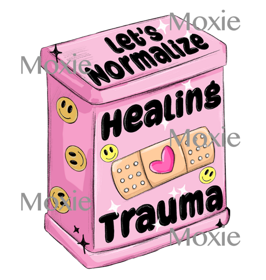 Normalize Healing Decal & Acrylic Blank COMBO – Moxie Vinyls