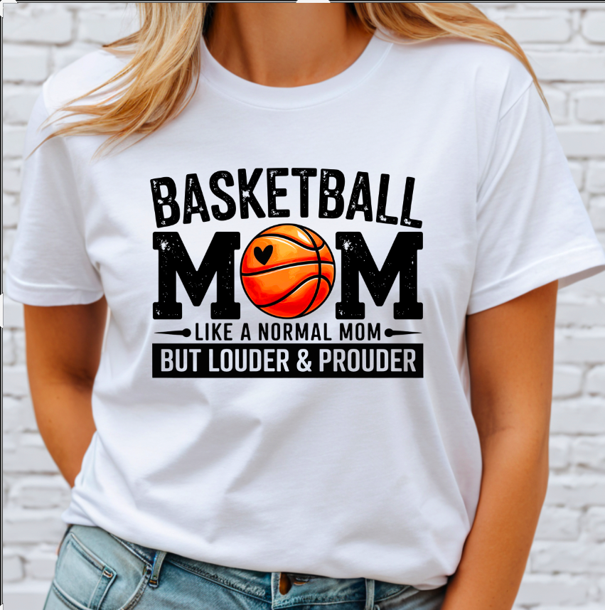 Loud Basketball MOM DTF Transfer – Moxie Vinyls