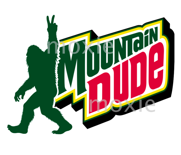 Mountain Dude Decal & Acrylic Blank COMBO – Moxie Vinyls