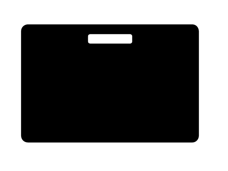 Horizontal Badge Buddy Tag Acrylic Blank – Moxie Vinyls