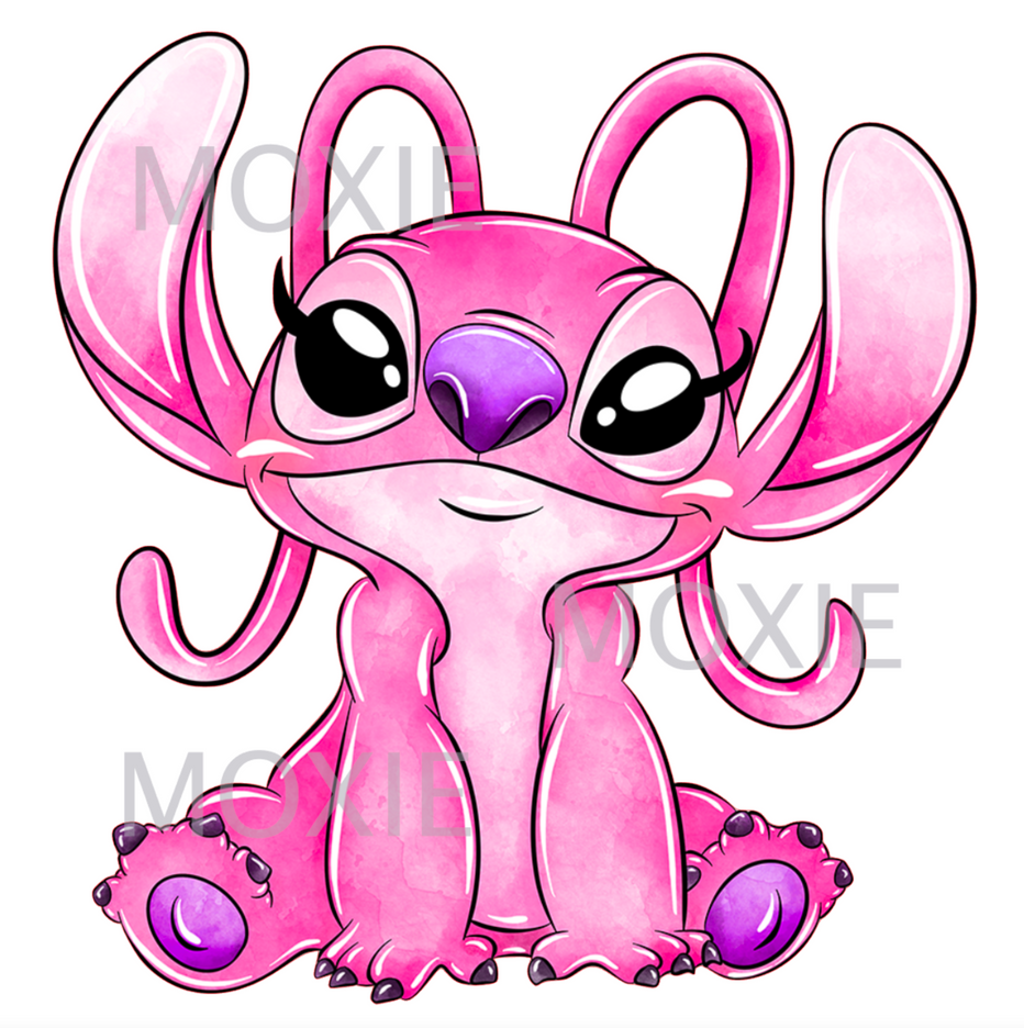Stitch Angel Decal & Acrylic Blank COMBO – Moxie Vinyls