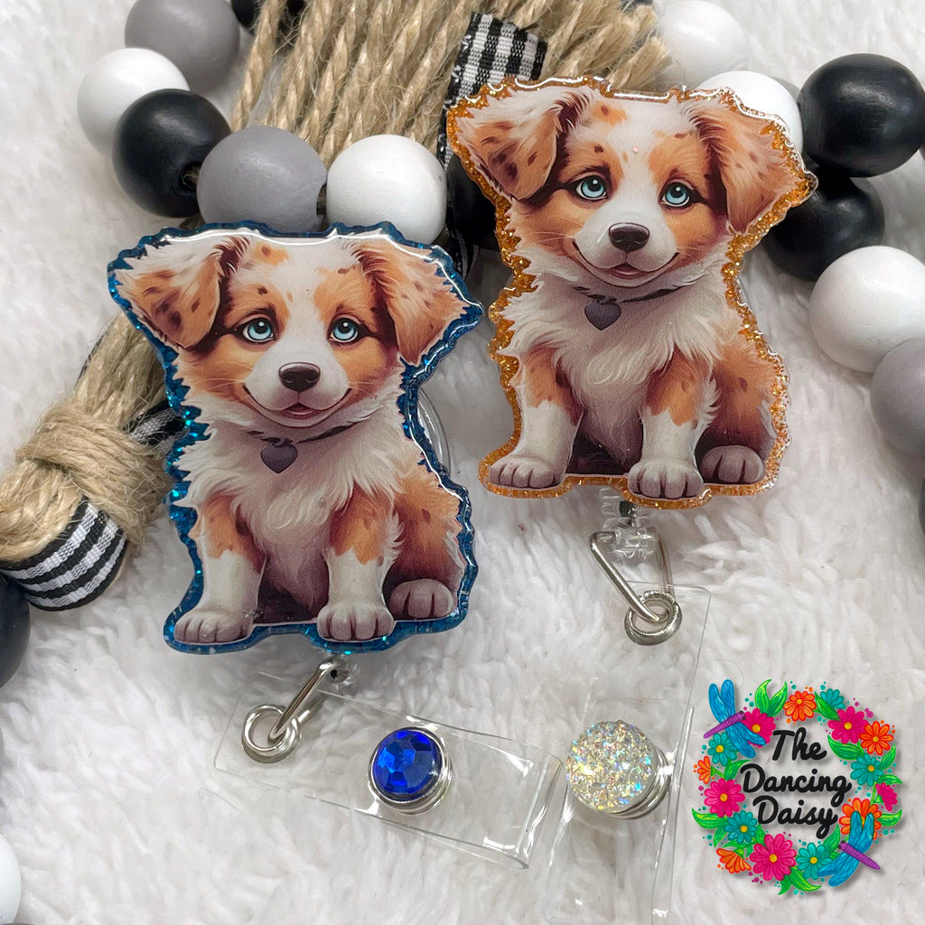 Australian Shepherd Pup Decal & Acrylic Blank COMBO – Moxie Vinyls