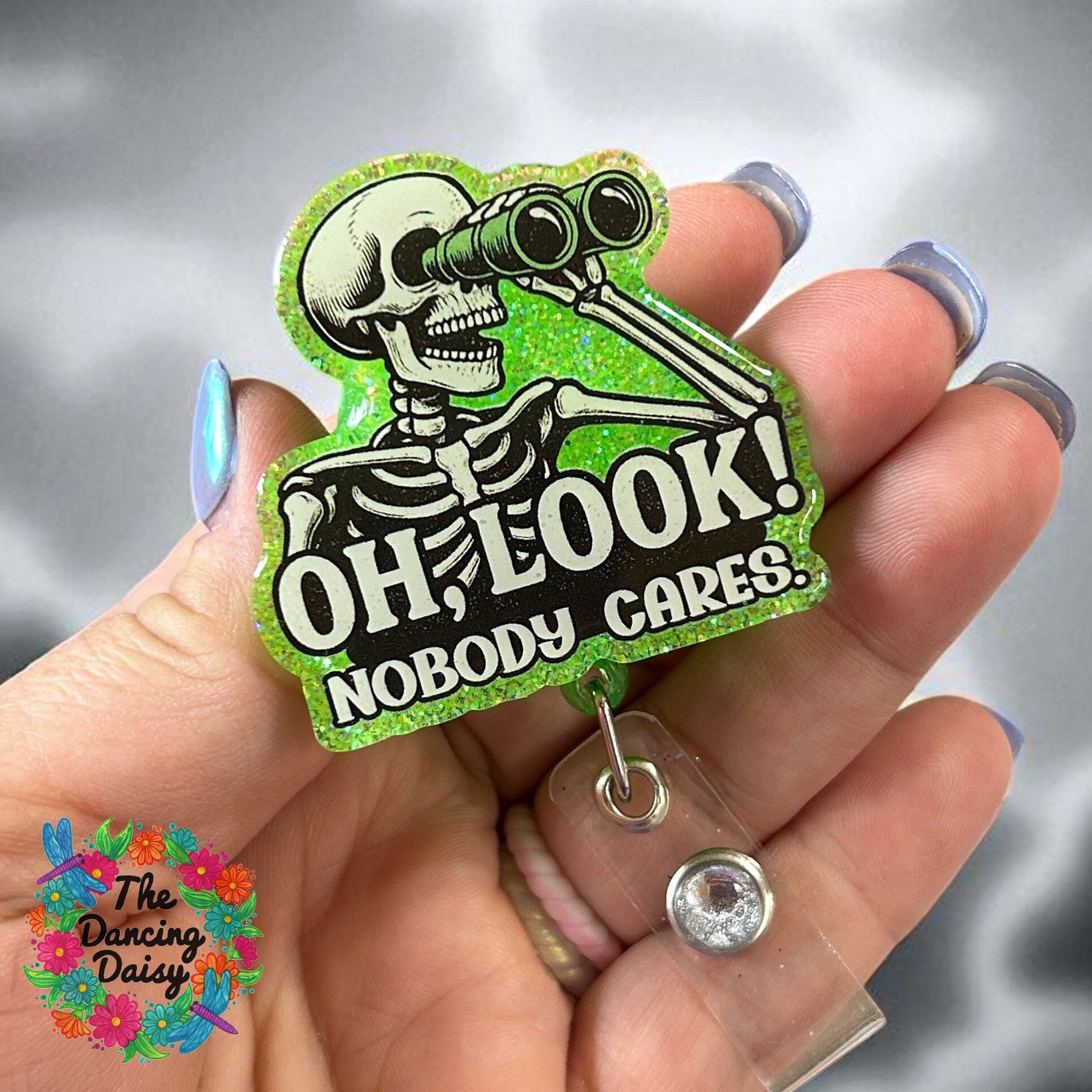 Oh Look Nobody Cares Decal & Acrylic Blank COMBO – Moxie Vinyls