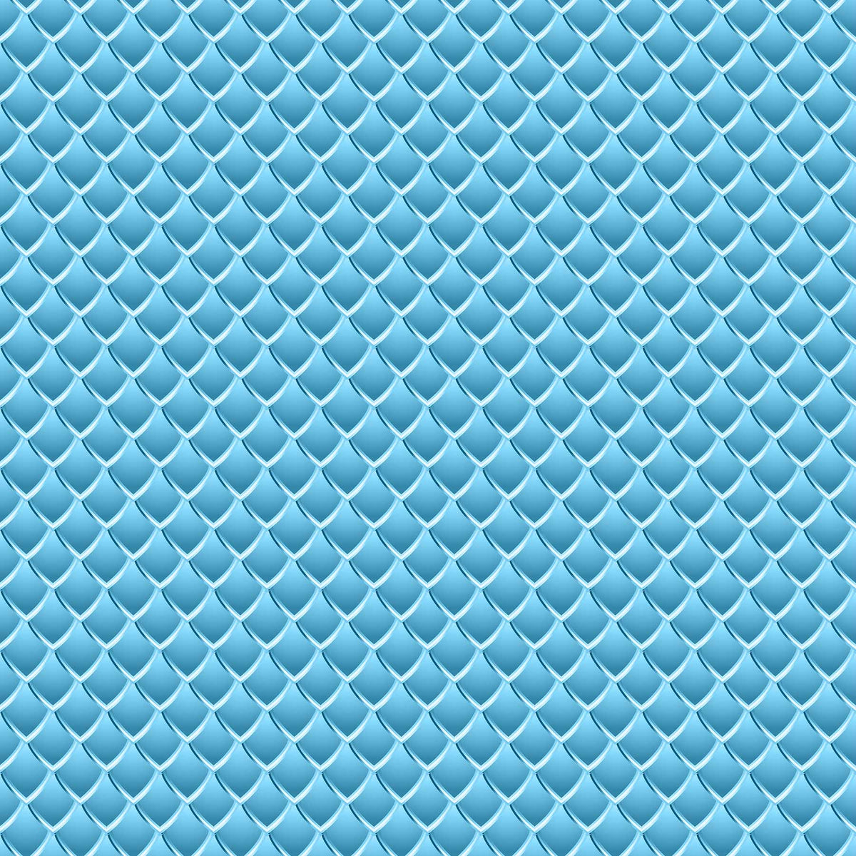 Dragon Scales Printed Vinyl - Aqua – Moxie Vinyls