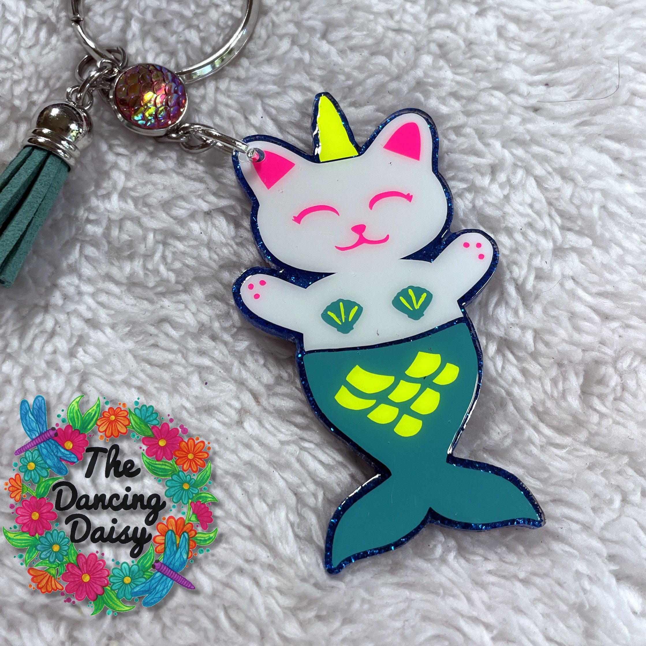 Caticorn Mermaid Acrylic Blank for DIY Crafts – Moxie Vinyls