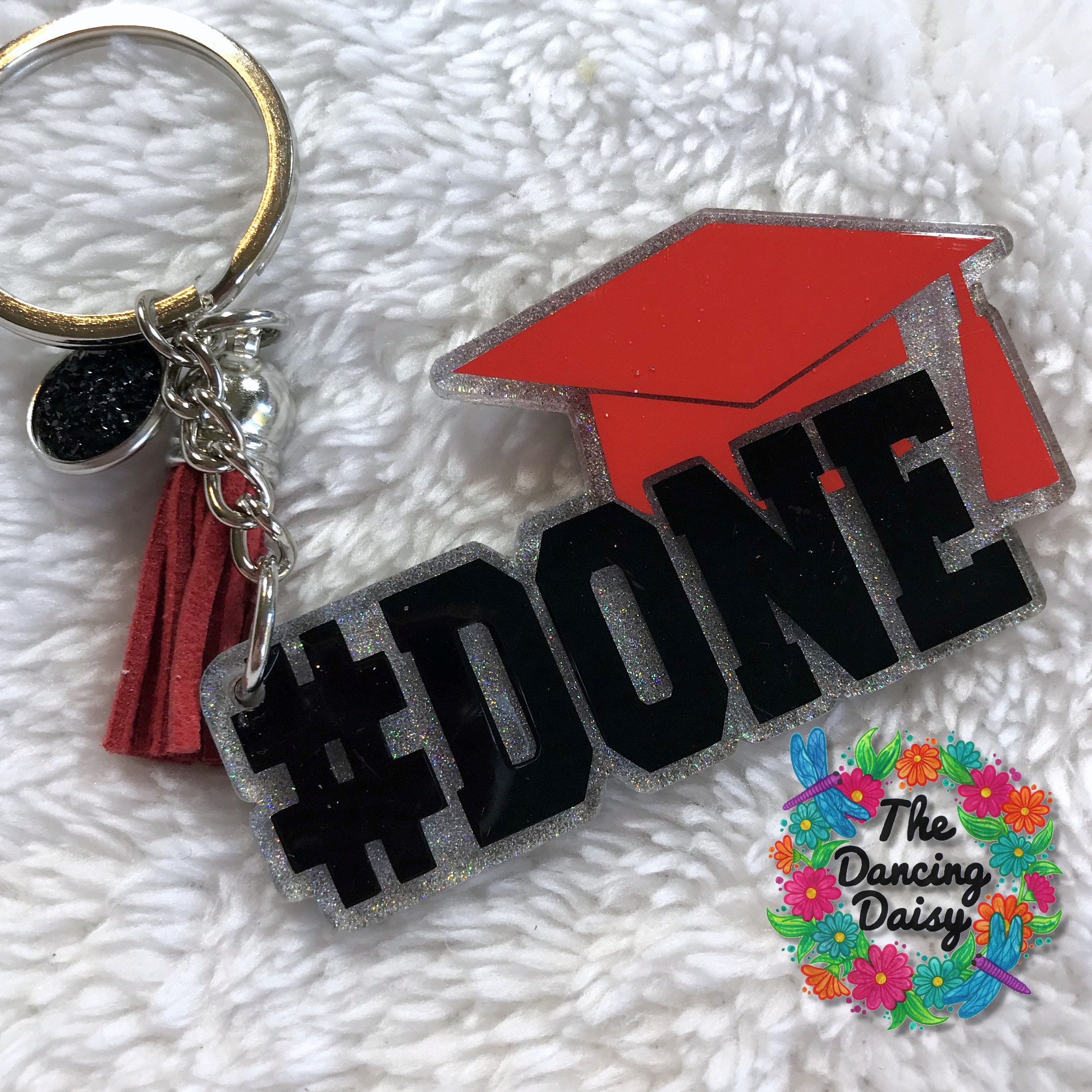 #DONE Graduation Cap Acrylic Blank – Moxie Vinyls