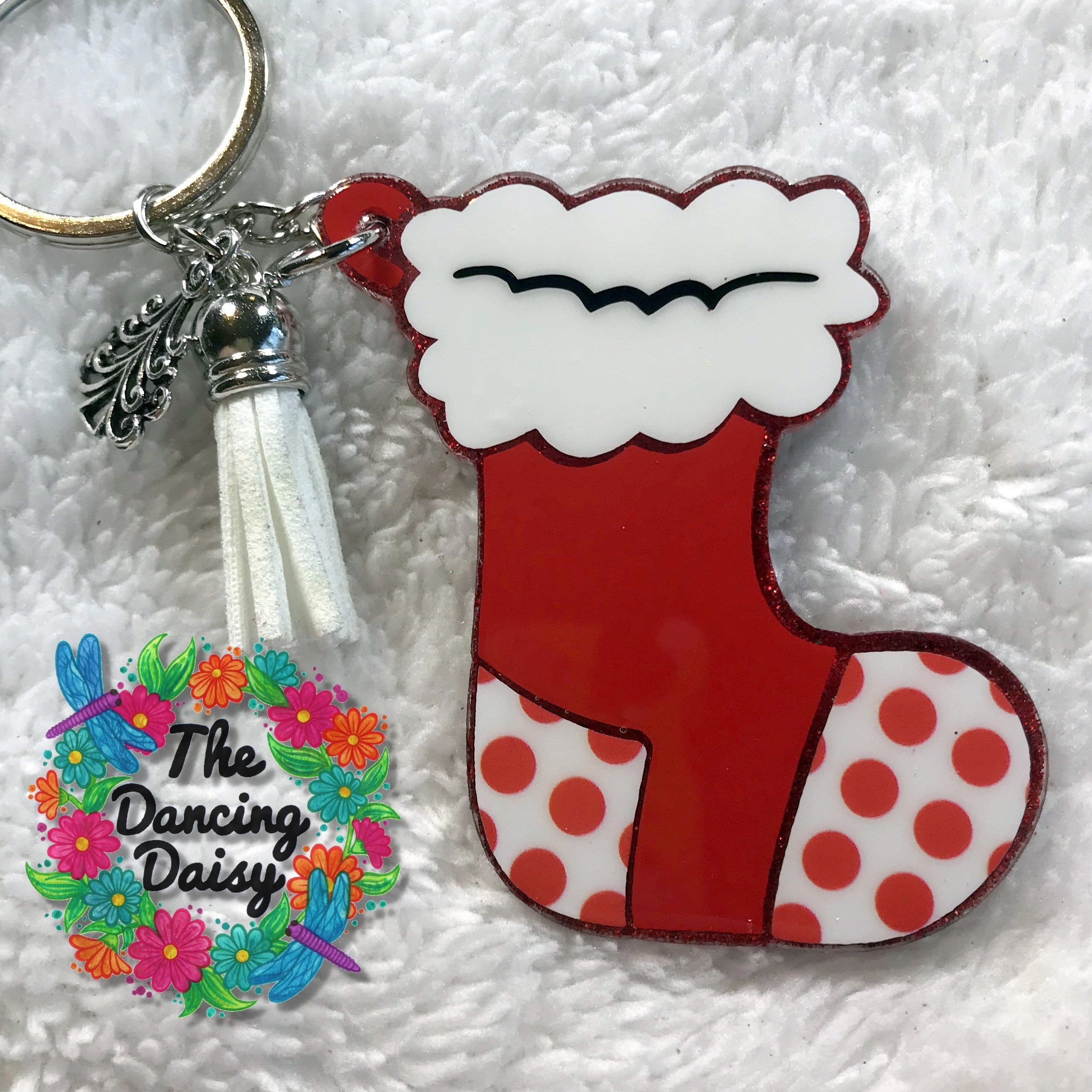 Christmas Stocking Acrylic Blank – Moxie Vinyls