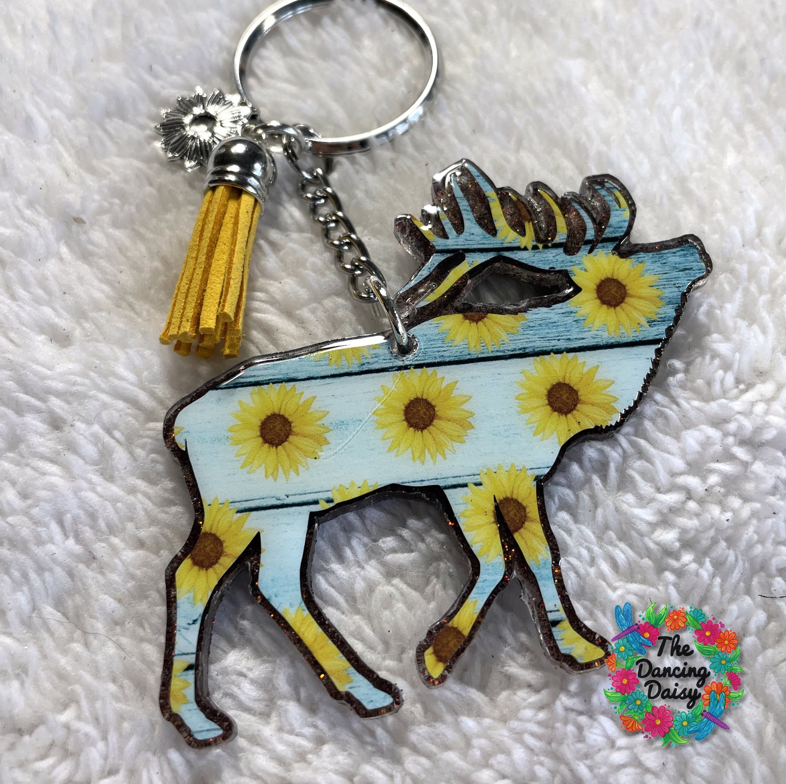 Elk Profile Acrylic Key Chain Blank – Moxie Vinyls