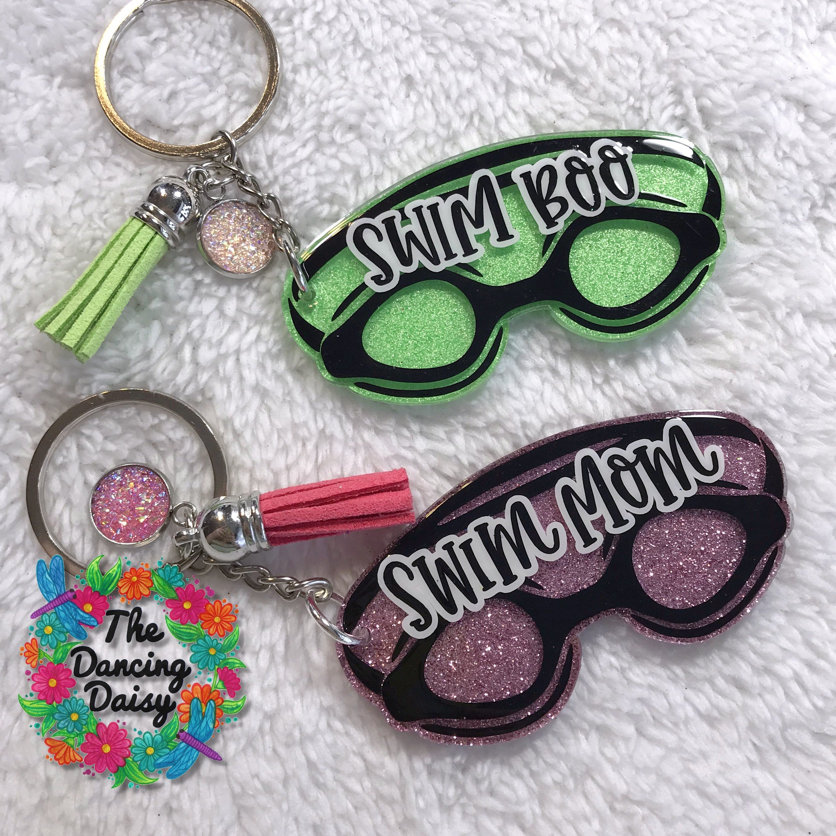 Swimming Goggles Acrylic Key Chain Blank – Moxie Vinyls