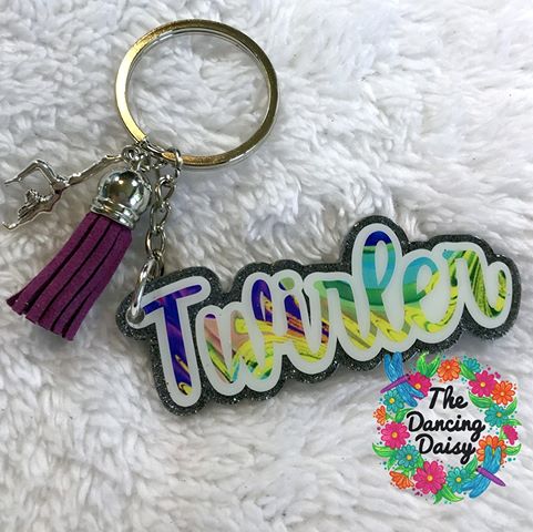 Twirler Acrylic Key Chain Blank – Moxie Vinyls