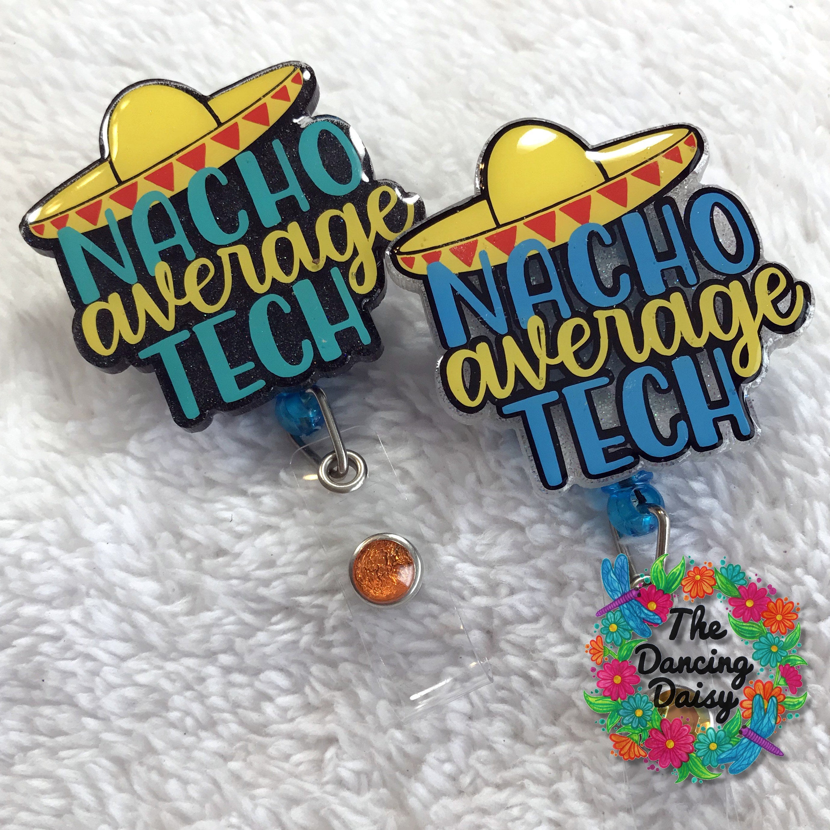 Nacho Average TECH Acrylic Key Chain Blank – Moxie Vinyls