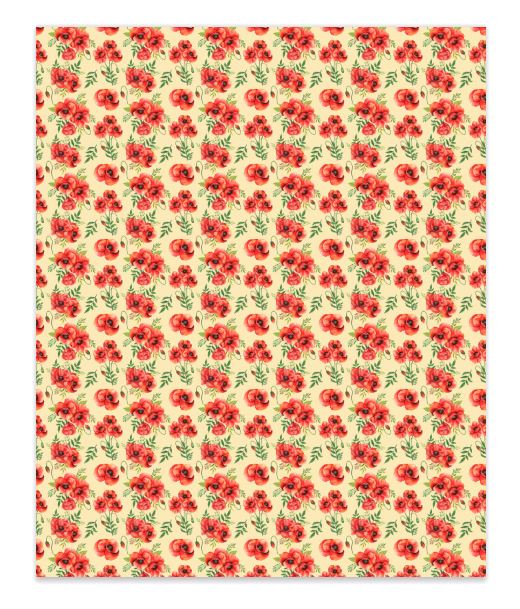 Poppy Patterns Faux Leather Printed – Moxie Vinyls
