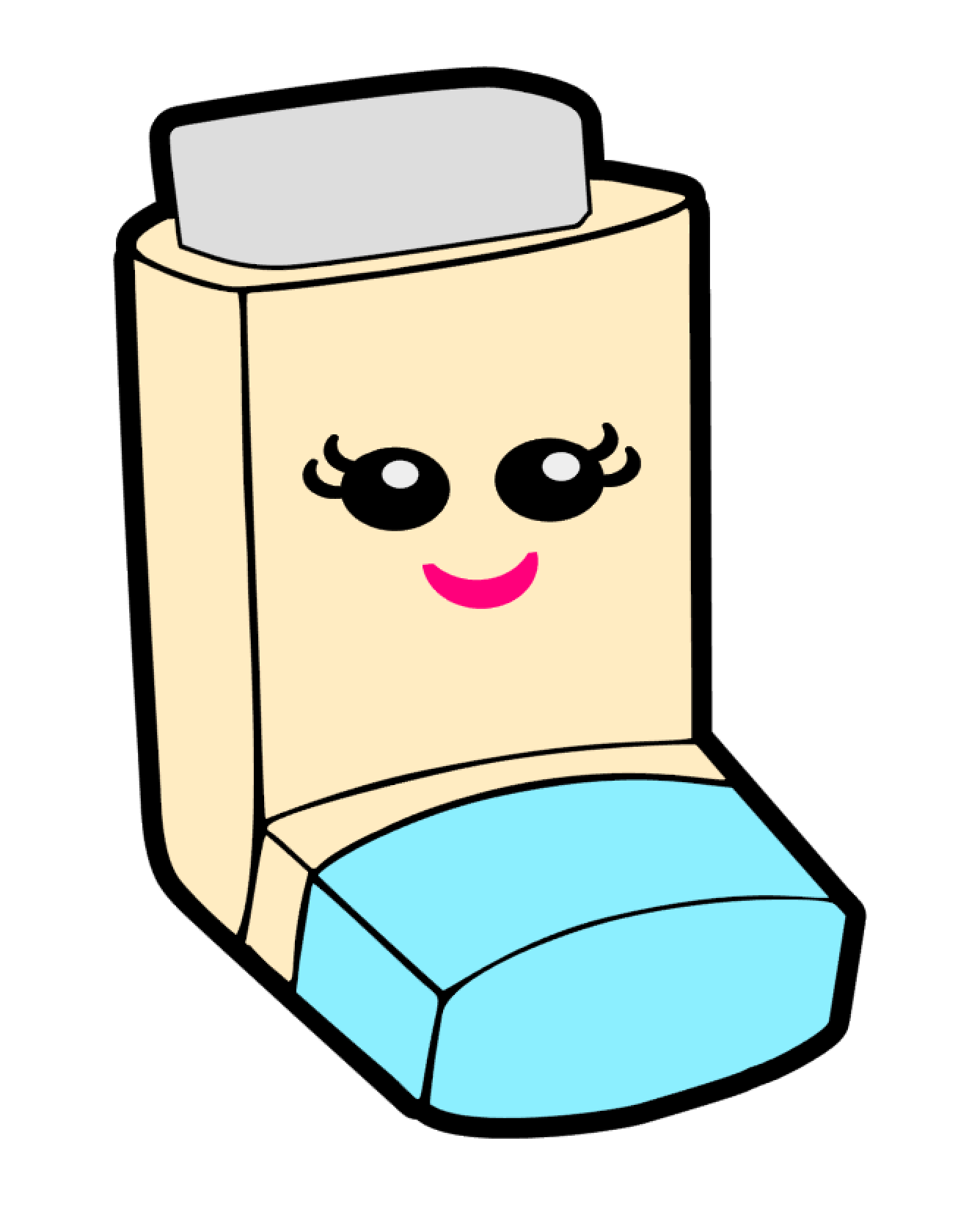 Asthma Inhaler Acrylic Blank – Moxie Vinyls