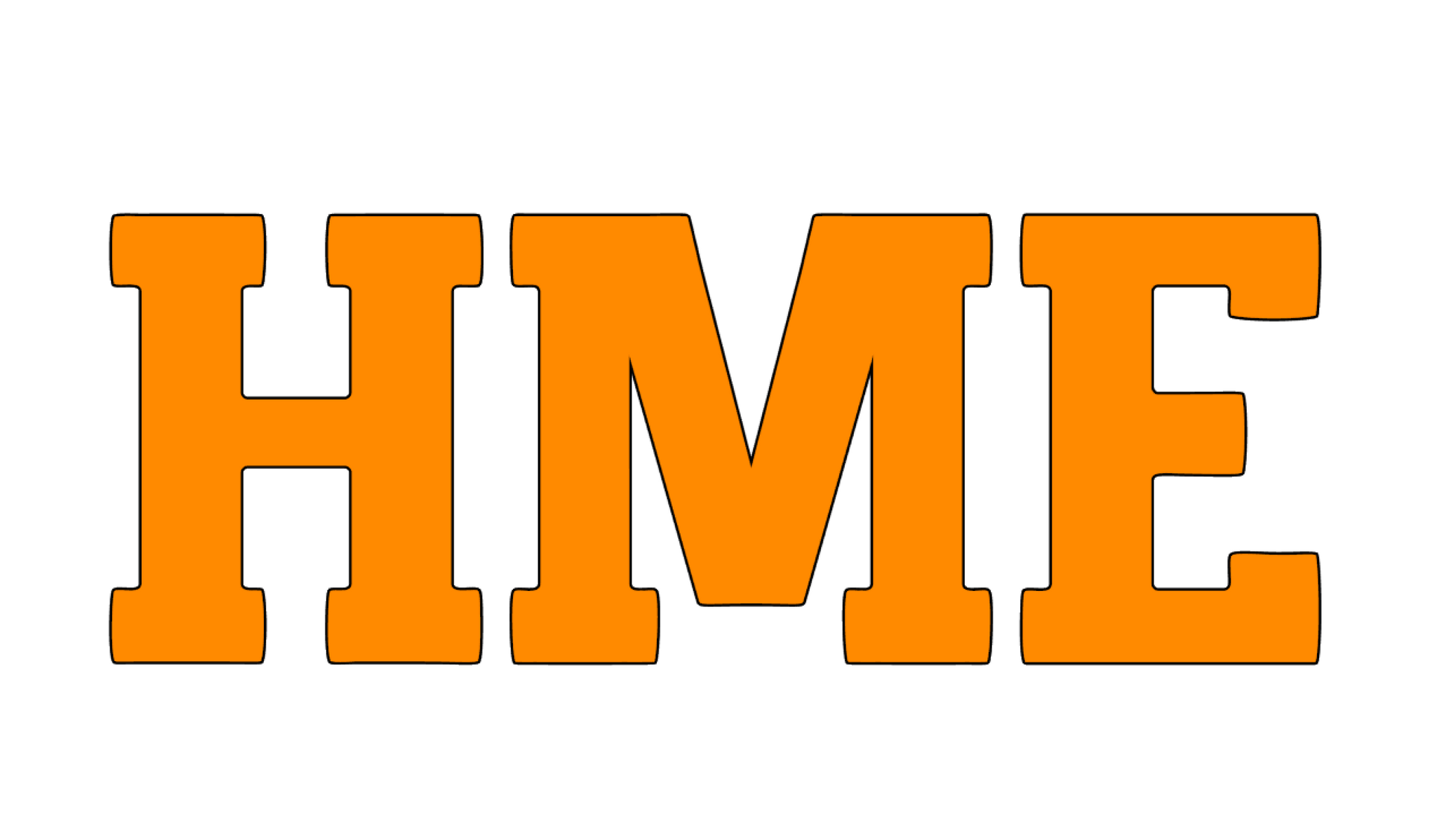HME Set of Letters (Plain Font) – Moxie Vinyls