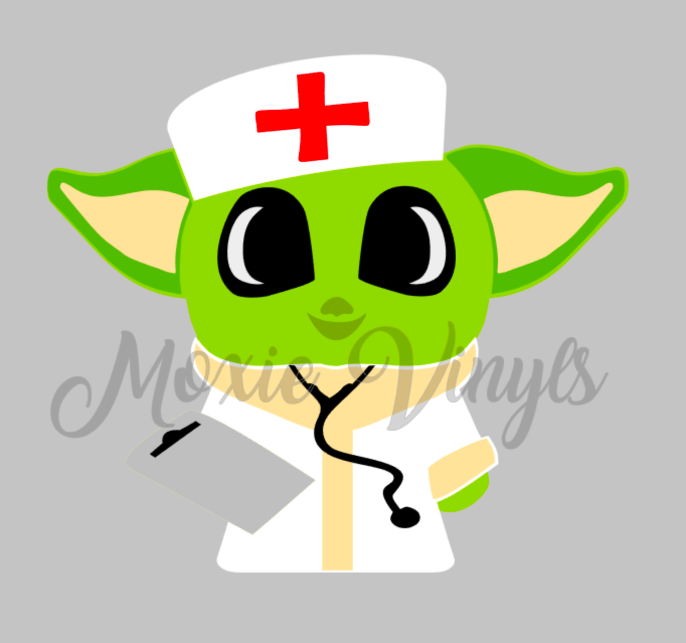 Baby Alien Nurse DECAL – Moxie Vinyls