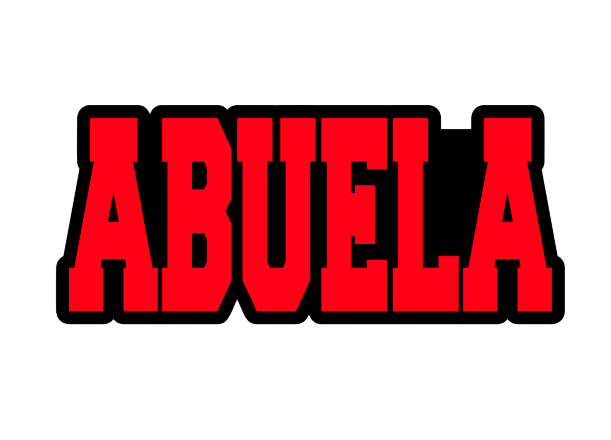 ABUELA Word Acrylic Key Chain Blank – Moxie Vinyls
