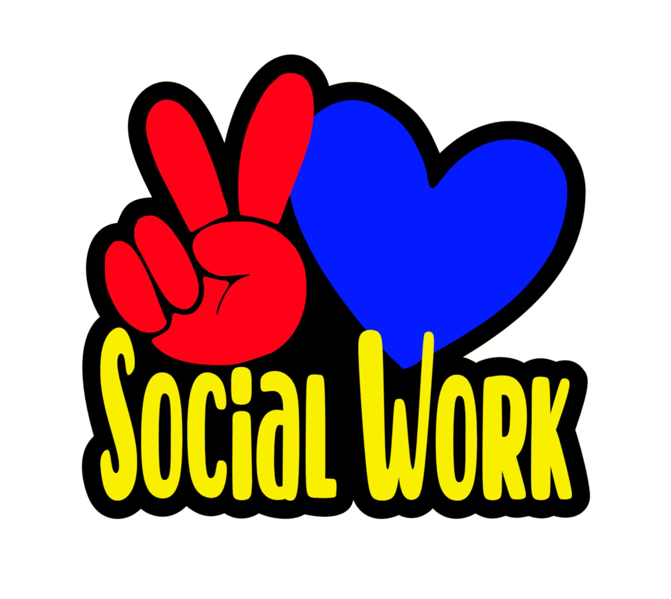 Peace Love Social Work Acrylic Blank for Badge Reel Crafts – Moxie Vinyls