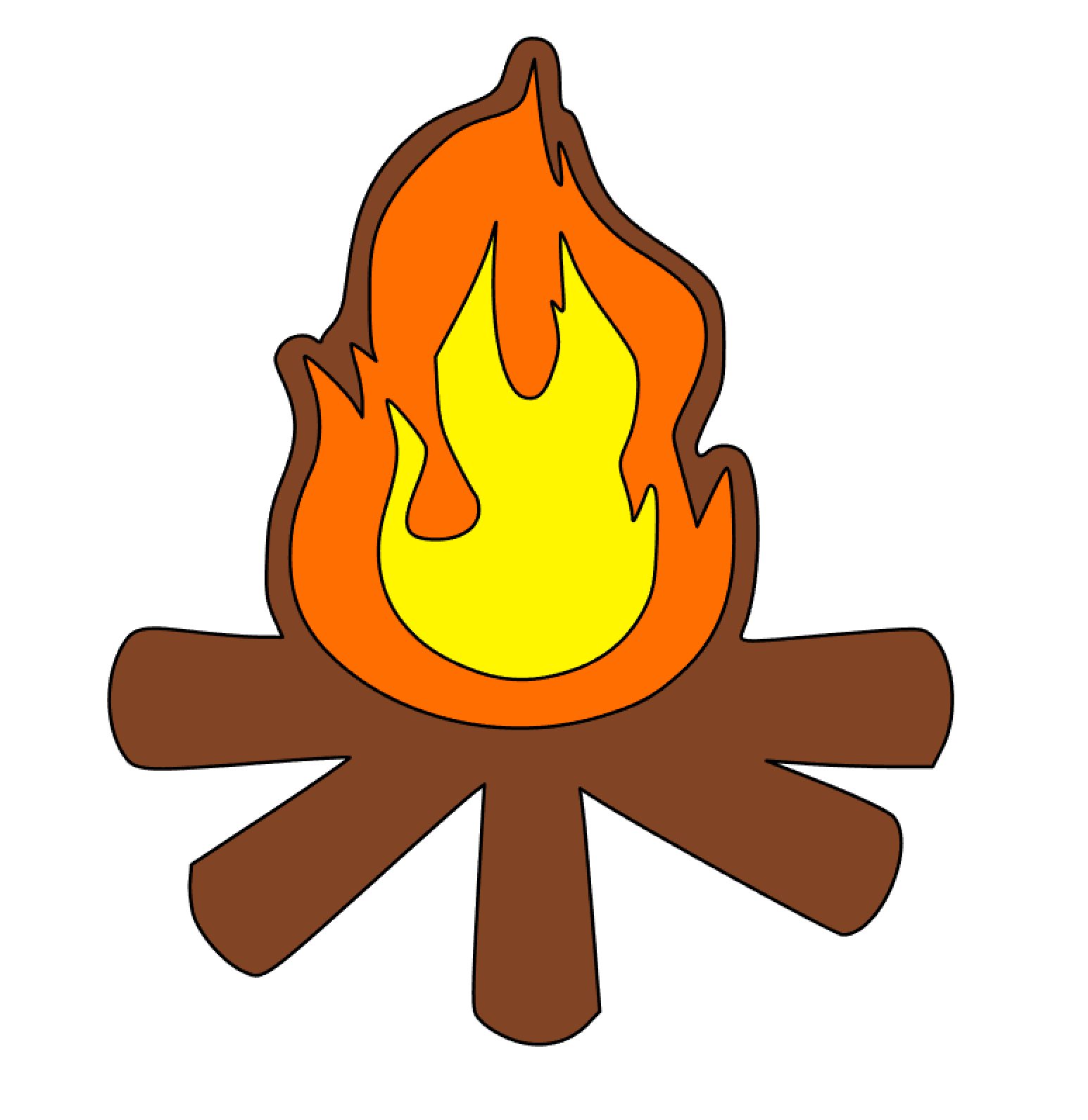 Campfire Acrylic Blank – Moxie Vinyls