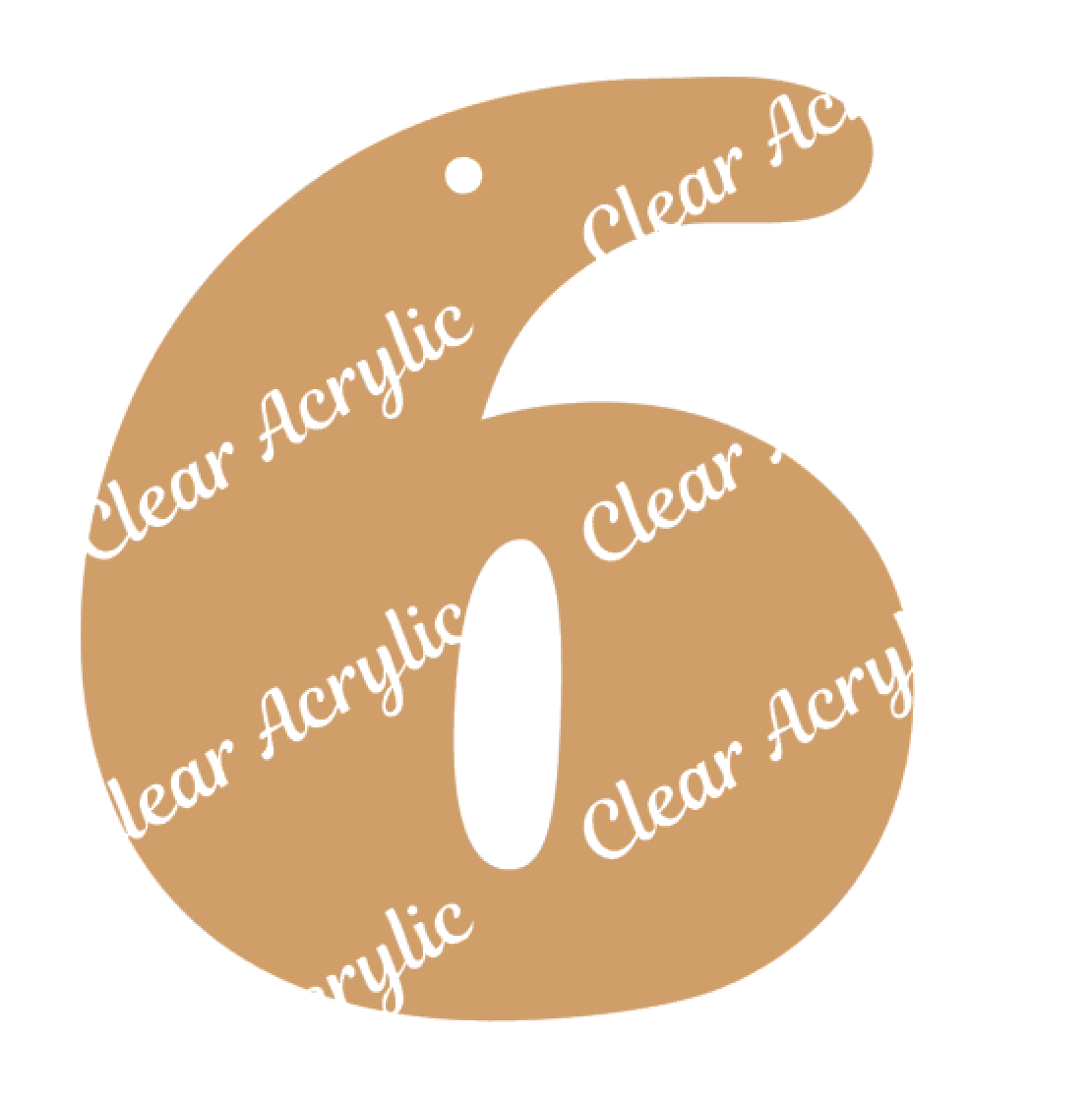 Numbers Acrylic Blanks for Keychains – Moxie Vinyls