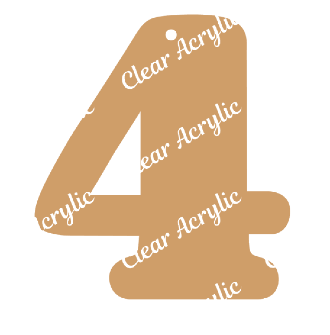 Numbers Acrylic Blanks for Keychains – Moxie Vinyls