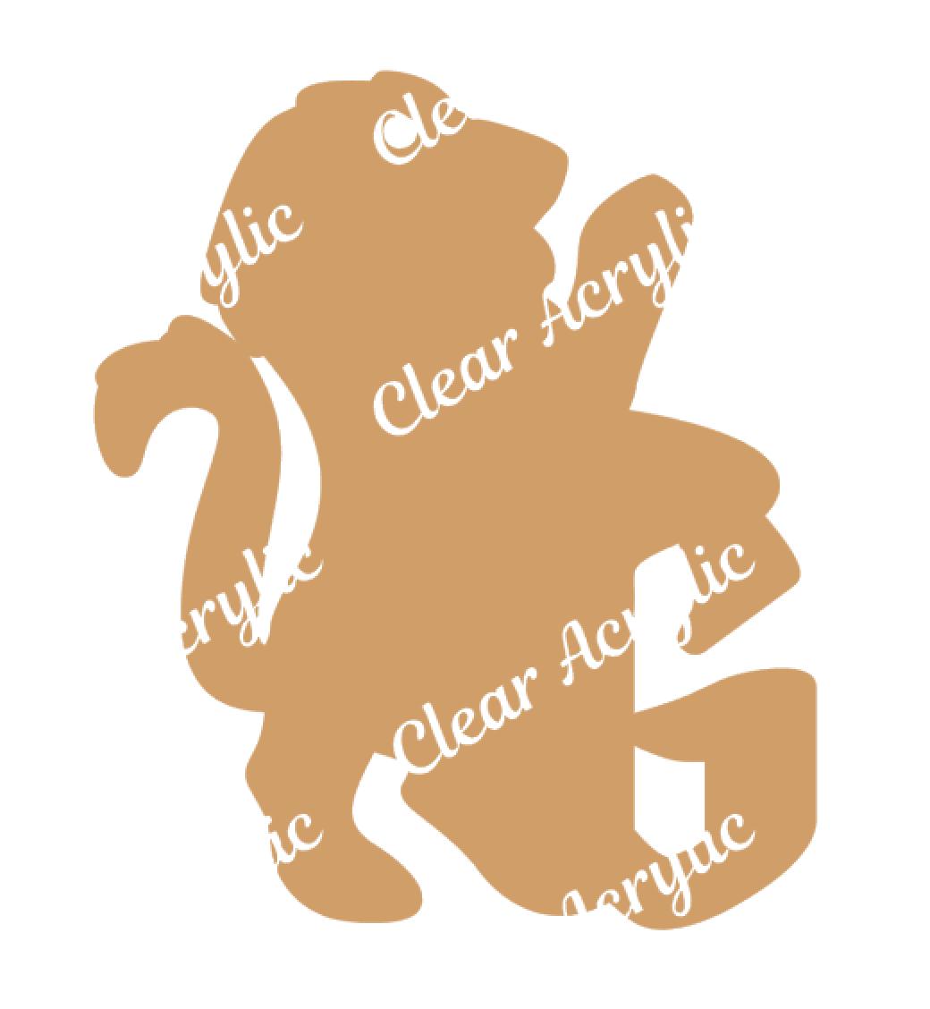 Lion G House Acrylic Key Chain Blank – Moxie Vinyls