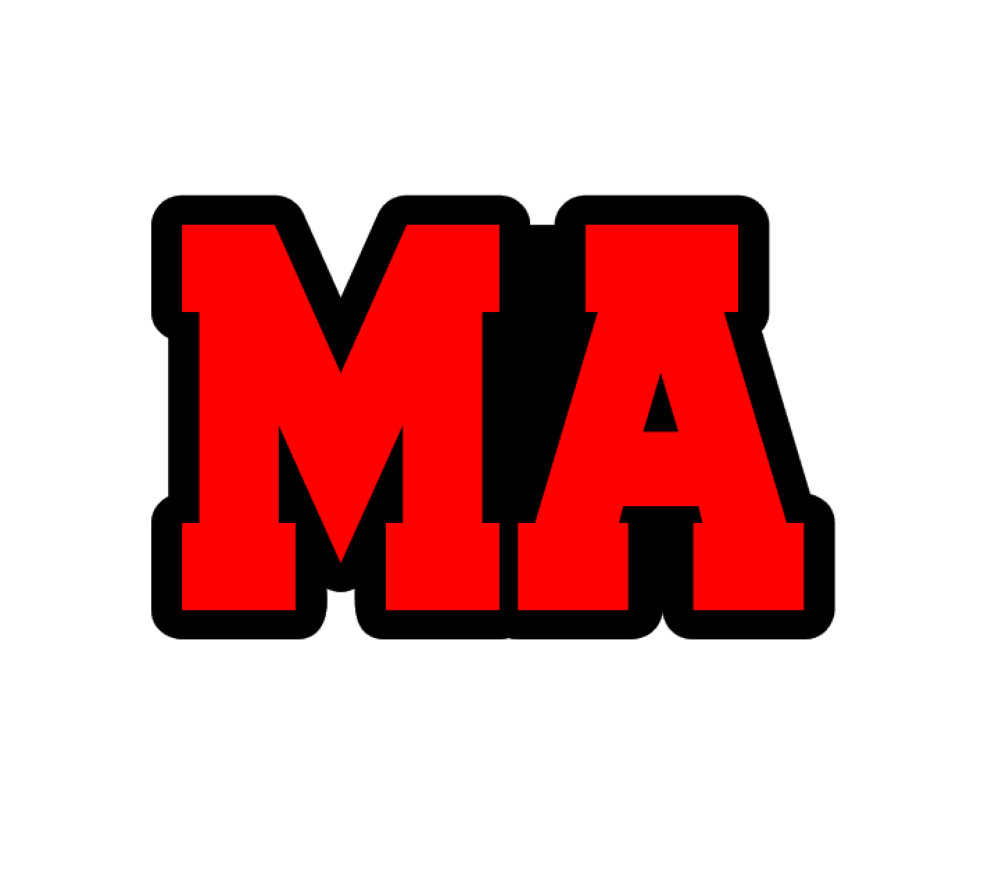 MA Acrylic Blank for Badge Reel Ornaments – Moxie Vinyls